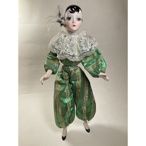 Sankyo | Accents | Antique Sankyo Musical Wind Up Porcelain Clown Shelf ...